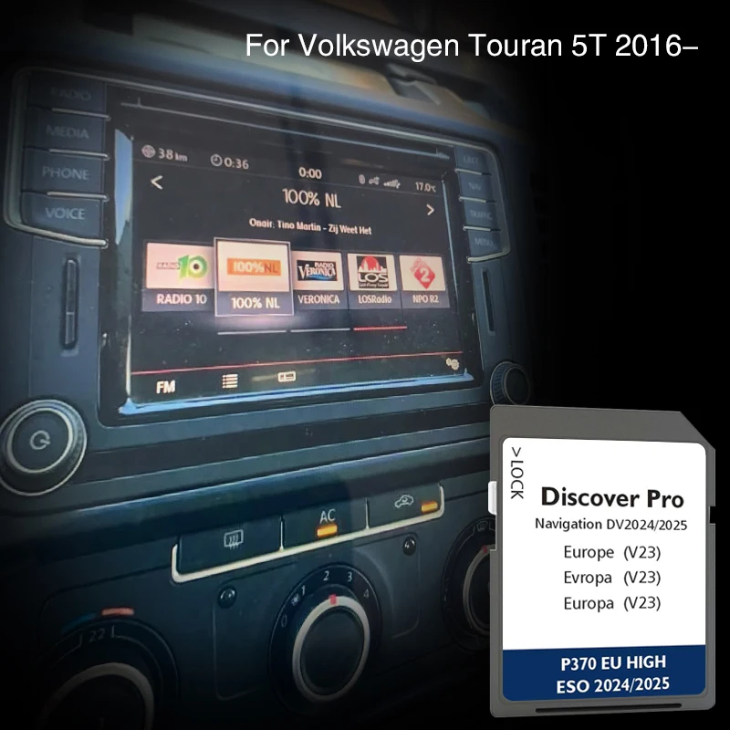 Work-for-Volkswagen-Touran-5T-from-2016-Cover-Europe-UA-UK-Map-Tracking ...