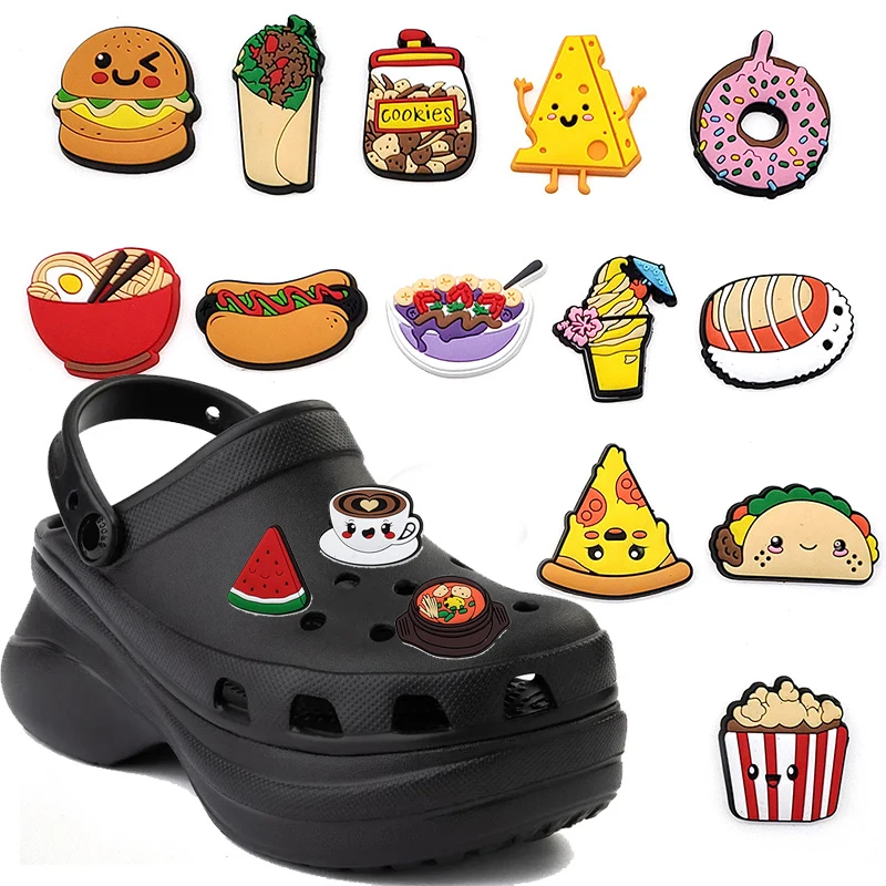 1pcs-Single-Sale-Funny-Food-20-Types-Shoe-Charms-Accessories ...