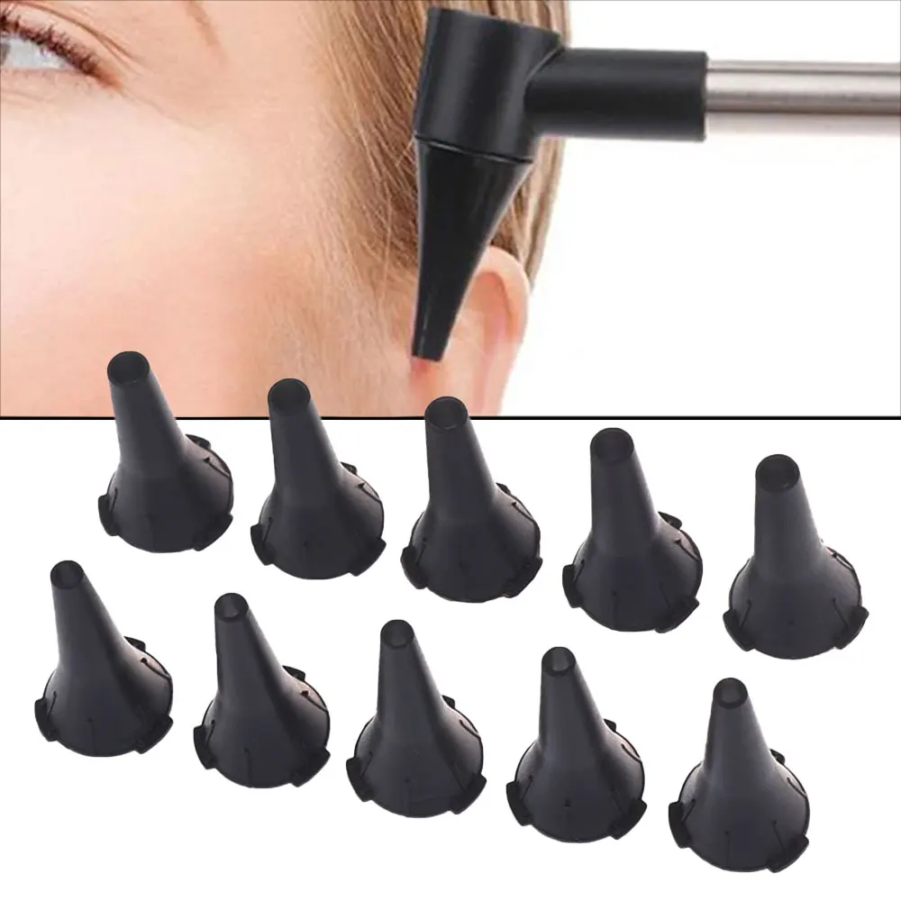 10Pcs Reusable Human Non Disposable Ear Speculum Otoscope Accessory ...