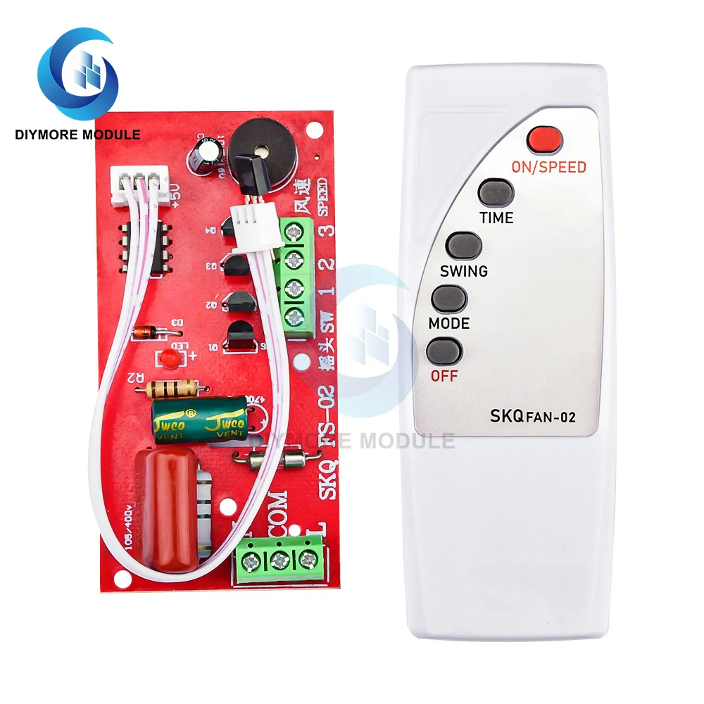 Air conditioning fan electric fan circuit universal board remote ...