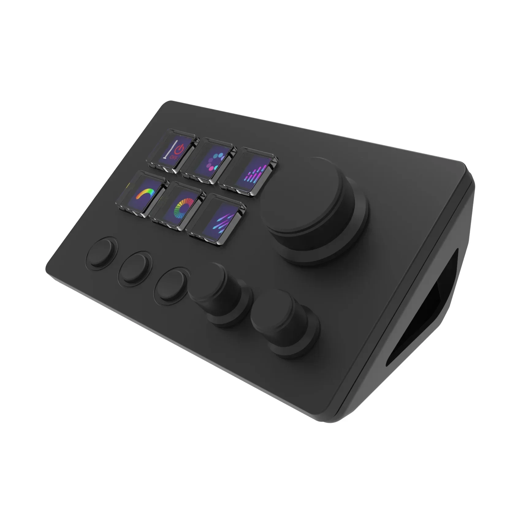 Mirabox-N3-StreamDeck-Global-Version-Visual-Keyboard-Live-Content-6Keys-Creation-Controller-LCD ...