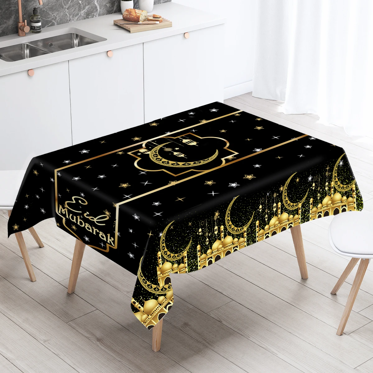 Eid-Mubarak-Tablecloth-Ramadan-Decoration-2024-for-Home-Islamic-Muslim ...