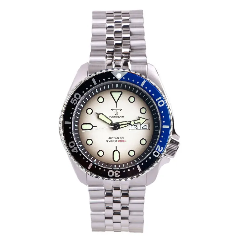 Skx-tandorio-taucher-stahl-selbst-aufzug-uhr-m-nner-nh36-movt-3-8-krone ...