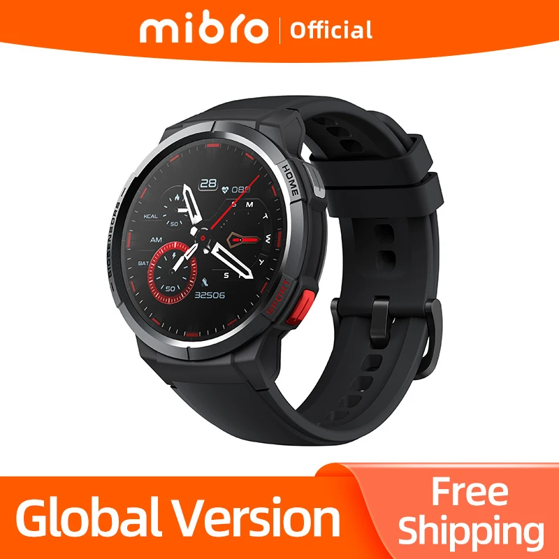 World Premiere Mibro Gs Smartwatch Gps 1.43inch Amoled Hd Screen 5atm ...
