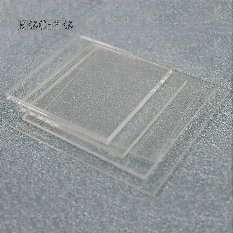 Plexiglass Transparent Clear Plastic Sheet Acrylic Board 1mm Thickness ...