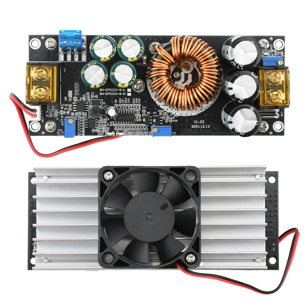 1200W 20A Boost Power Module DC-DC Booster Converter Module Constant ...