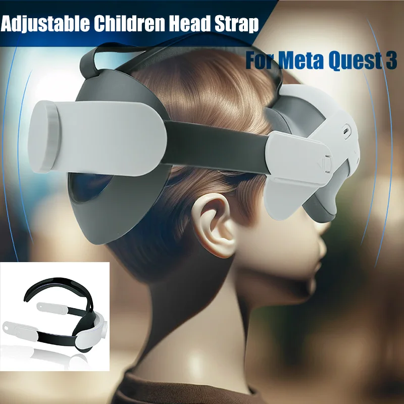 Head Strap For Meta Quest 3 VR Children Strap Replacement Strap Ultra ...