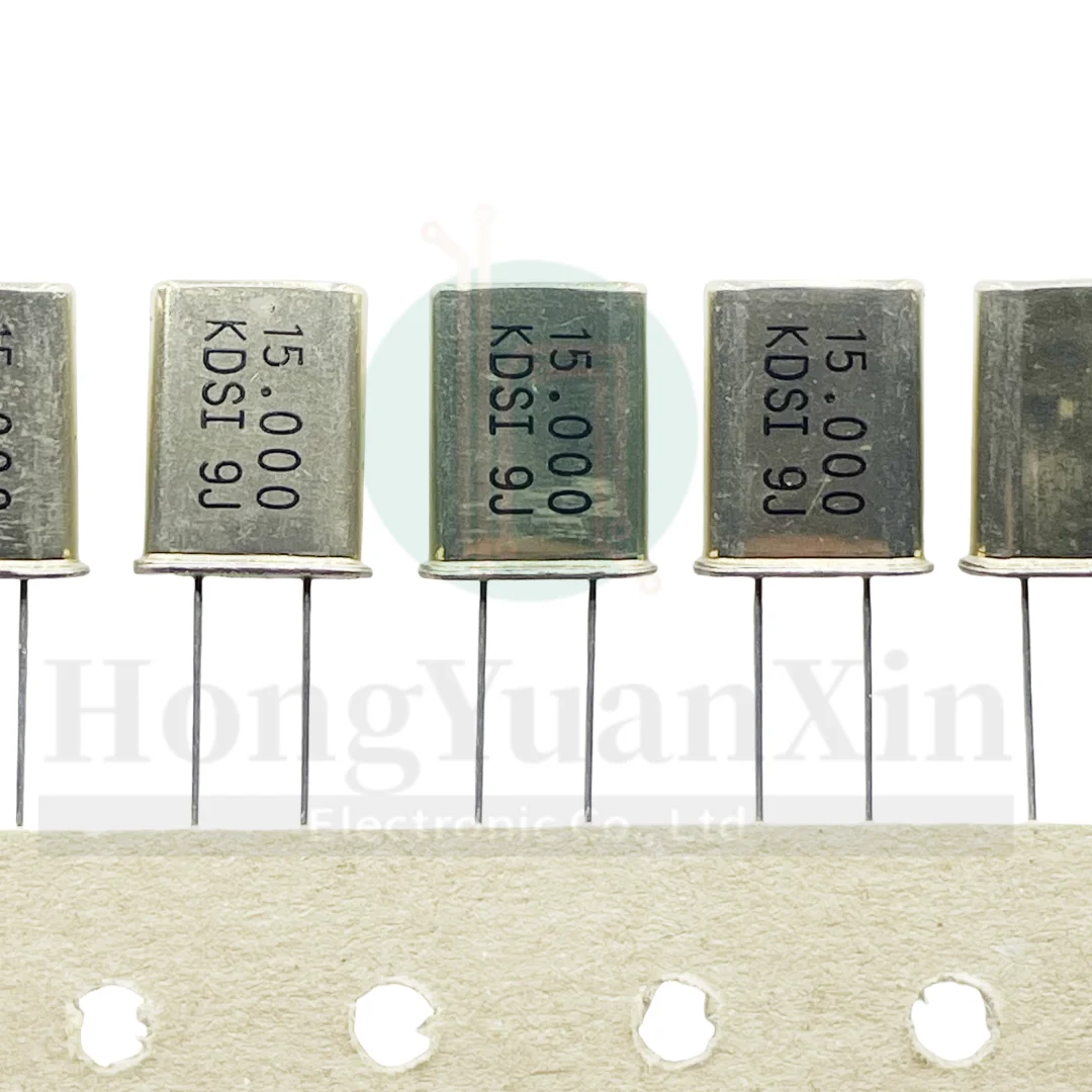 50PCS/Imported KDS Passive Crystal Oscillator HC-49U 15.000MHZ 15M ...