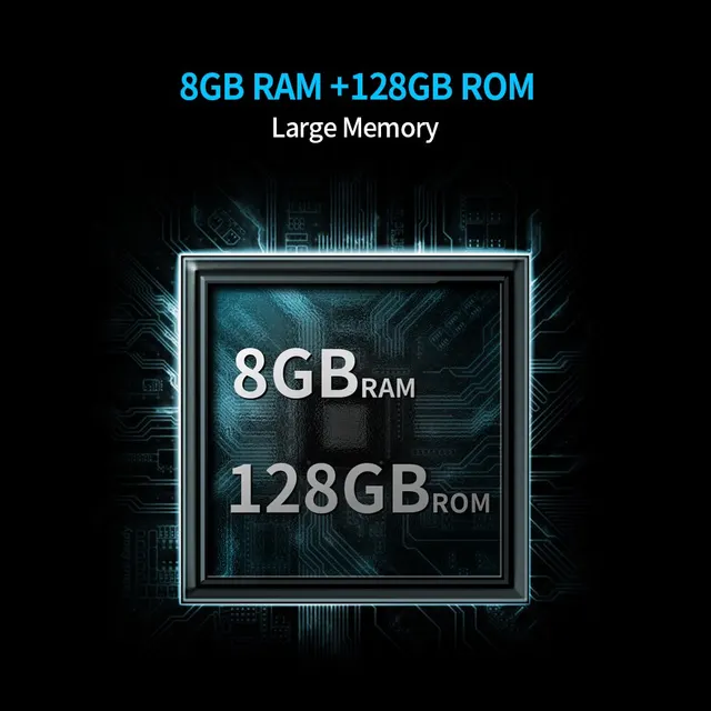 FreeYond M5 8GB 128GB Cellphones 50MP AI Triple Camera 6.52″ 90Hz IPS ...