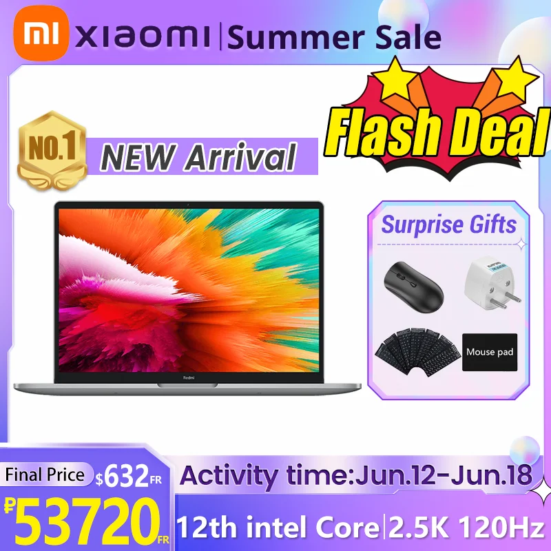 Xiaomi Mi Laptop Redmibook Pro 14 2023 Intel I5-12450h/i5-12500h 16g ...