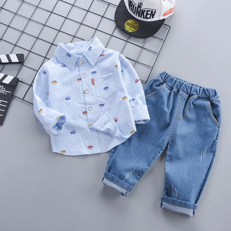 New Baby Boys Clothes Suit Spring Autumn Infant Outfits Children Shirt ...