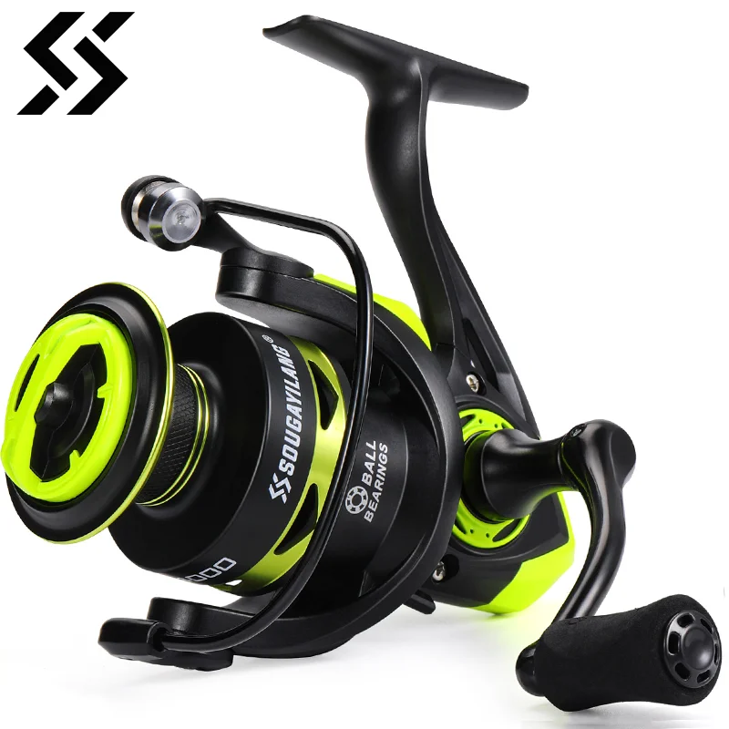 Sougayilang-1000-4000-Spinning-Fishing-Reel-Aluminum-Alloy-Spool-Reel-5 ...