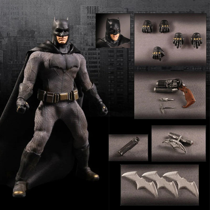 DC 6 Inci Kartun Mezco Ant Kain One12 Batman Tangan Bergerak Model ...