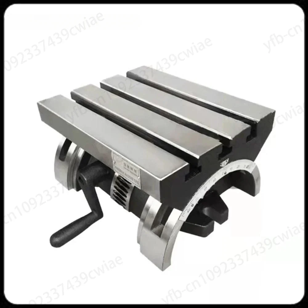 1Set-7x5-In-Tilting-Milling-Table-Adjustable-Rotary-Worktable-Machine-W ...