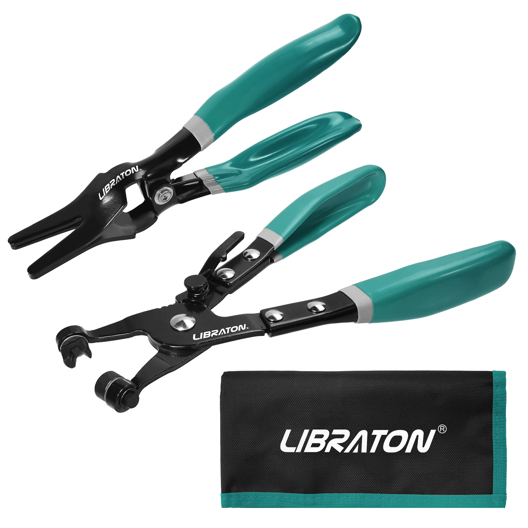 LIBRATON-Hose-Clamp-Pliers-2PCS-Universal-Hose-Remover-Pliers-Set-for ...