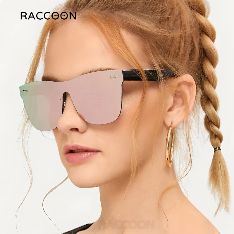 Retro-Mirrored-Frameless-Sunglasses-Women-Men-Tinted-Sun-Glasses-Female ...
