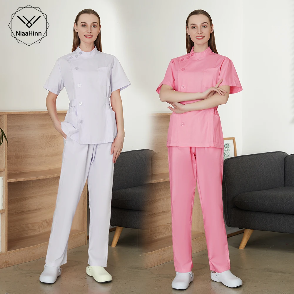 Pet-grooming-institutions-Work-Wear-Spa-Uniform-Lab-Coat-Scrubs-sets ...