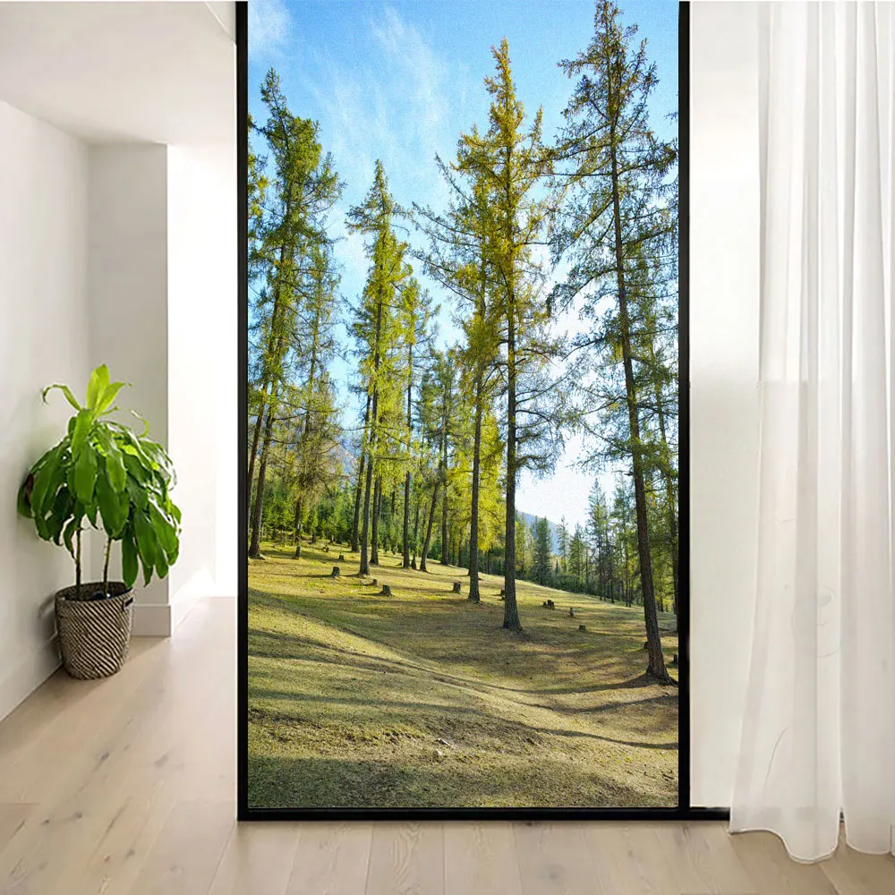 Window-Film-Privacy-Static-Cling-Frosted-Window-Coverings-Heat-Control ...