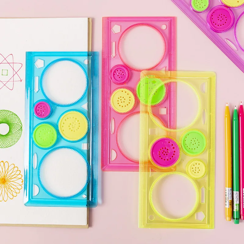 1-Pc-Spirograph-Geometric-Ruler-Drafting-Tools-Stationery-for-Students ...