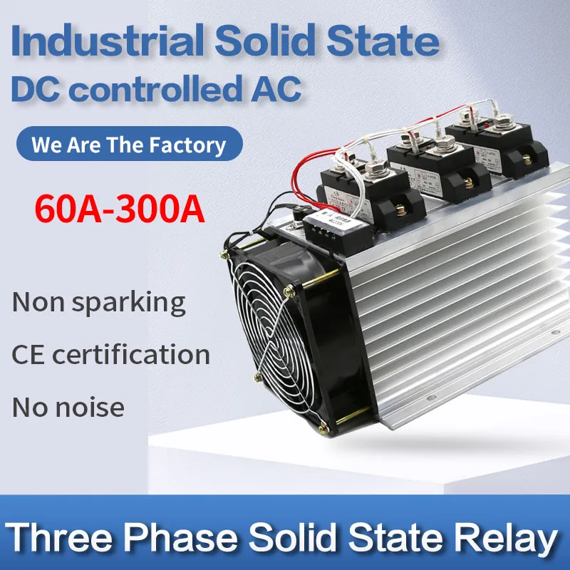 Industrial-SSR-60-300A-DC-AC-High-power-Solid-State-Relay-Heavy-Solid ...