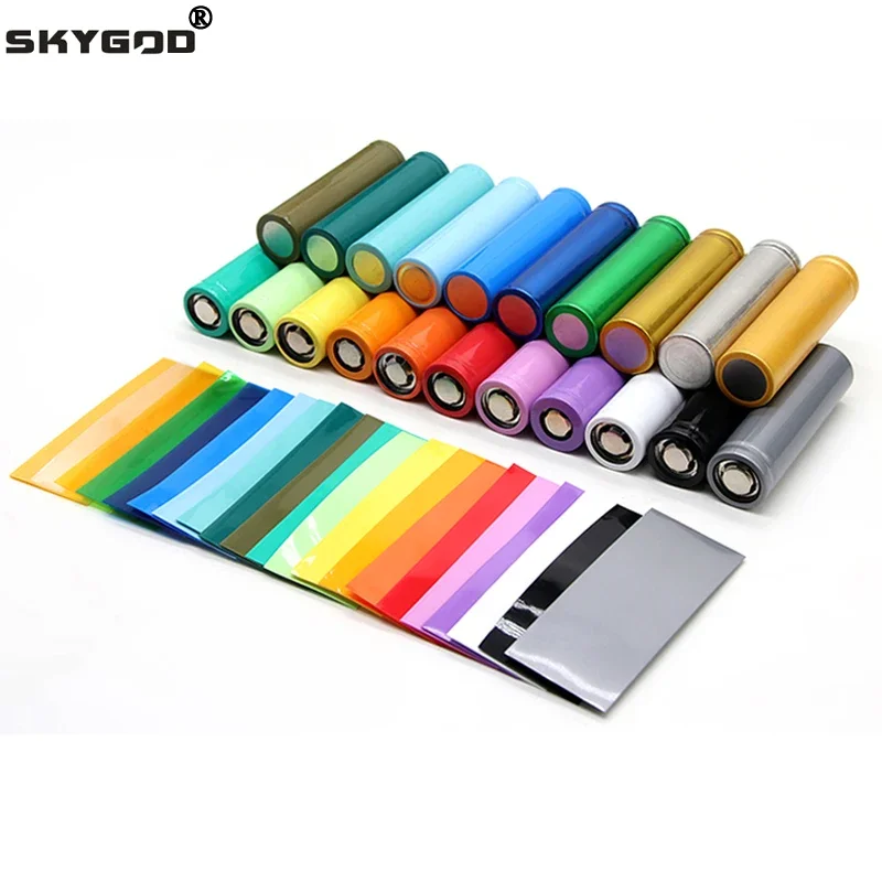 18650-21700-26650-PVC-Heat-Shrink-Tube-Precut-Insulated-Film-Protection ...