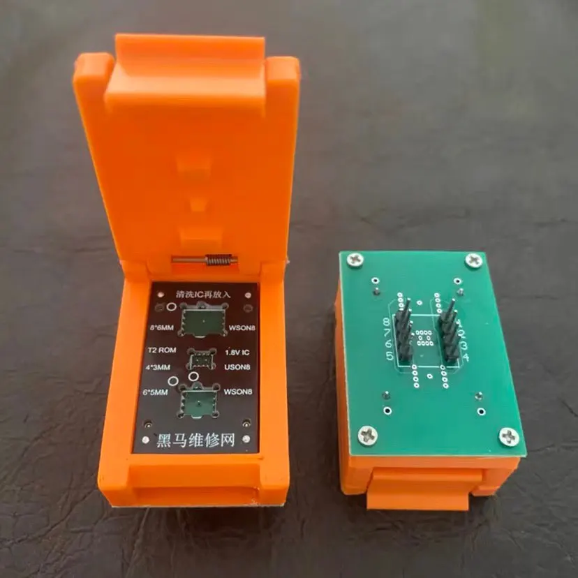 QFN8-WSON8-USON8-T2-ROM-Chip-3-in-1-Read-Write-BIOS-Socket-for-Mackbook ...