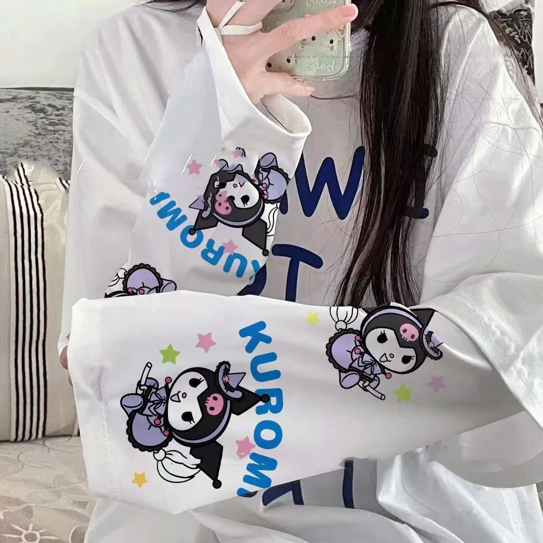 Kawaii Kulomi Cinnamoroll Sunscreen Sleeve Summer Ultraviolet-Proof Ice ...