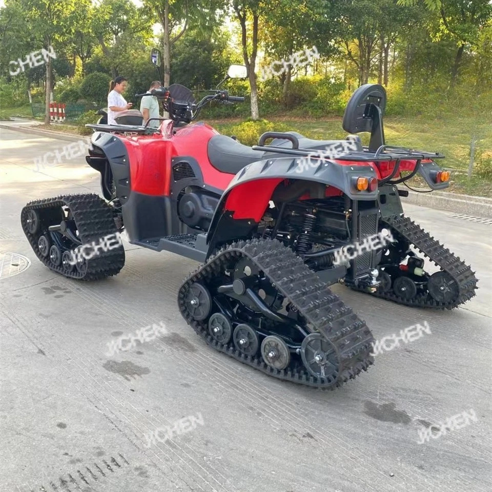 500CC 4x4 Off-Road Snow ATV Ice and Snow Tracked All Terrain Vehicle ...