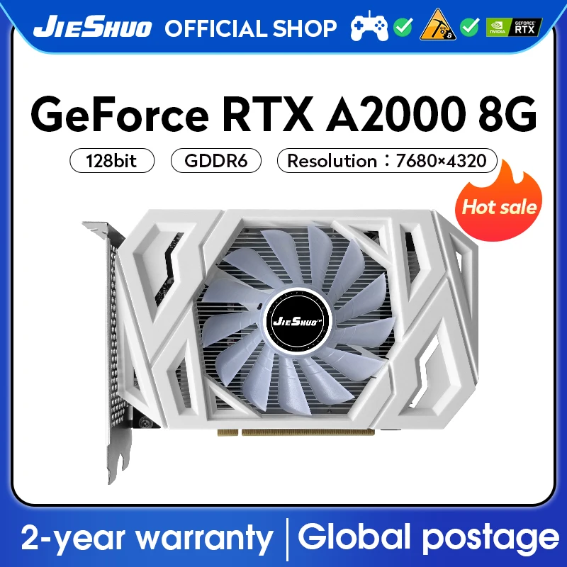JIESHUO-RTX-A2000-8GB-A3000-12G-NVIDIA-Mobile-Version-Video-graphics ...