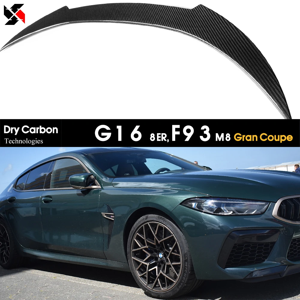 Dry-Carbon-Fiber-Rear-Deck-Spoiler-Duckbill-Car-Wing-for-BMW-8-Series ...