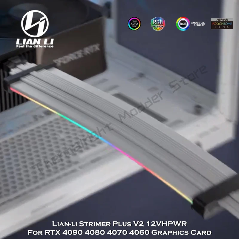 Lian-li Strimer Plus V2 12VHPWR For RTX 4090 4080 4070 4060, 53% OFF