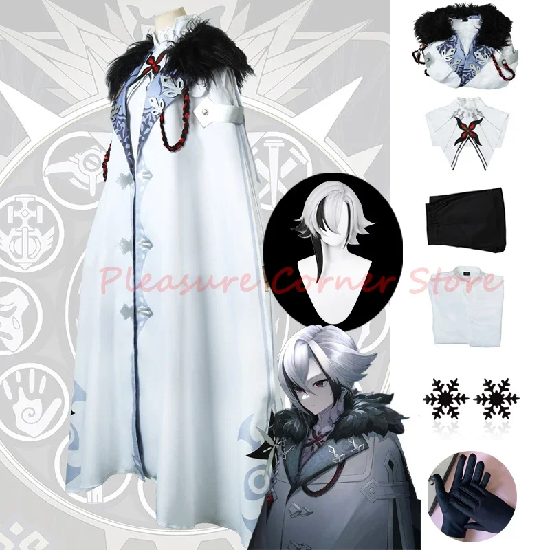 Game-Genshin-Impact-The-Knave-Harlequin-Cosplay-Costume-Cloak-Wig ...