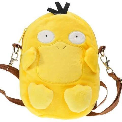 Cartoon Pokemon Psyduck Kawaii Backpack - KawaiiMerch.com
