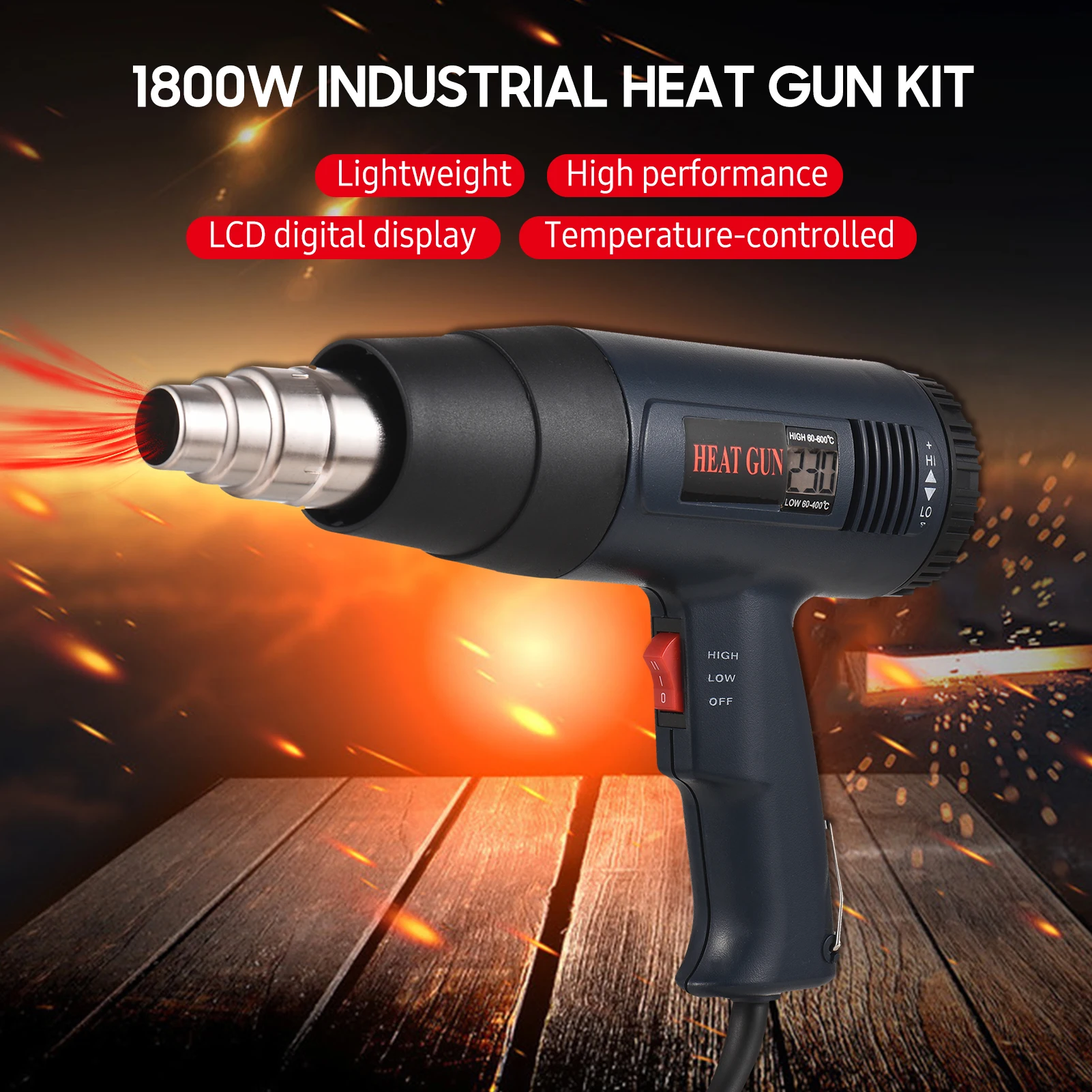 1800W-Heat-Gun-Industrial-Hot-Air-Gun-Fast-Heating-Temperature ...