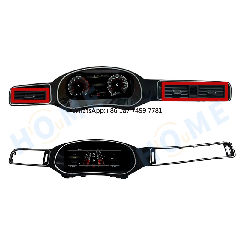 LCD Speed Cluster Dashboard for .Jetta MK6 2012-2018 10.25 ...