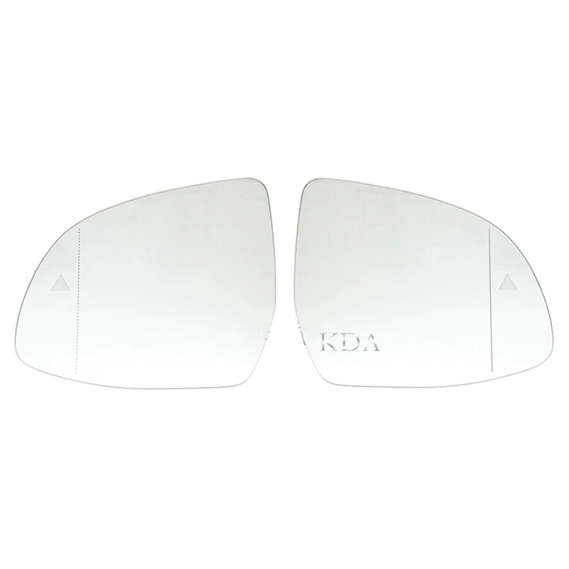 Heated Blind Spot Warning Rear Mirror Glass with Light For BMW X3 F25 ...