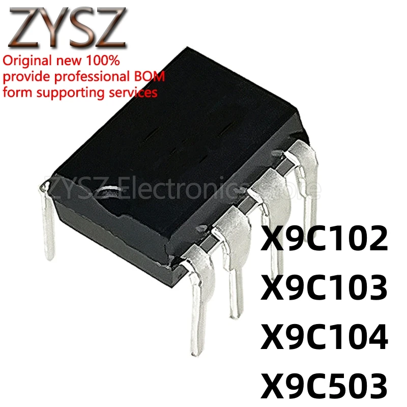 1PCS X9C102 X9C103 X9C104 X9C503 P PIZ PZI IZ I Chip IC Inline DIP8