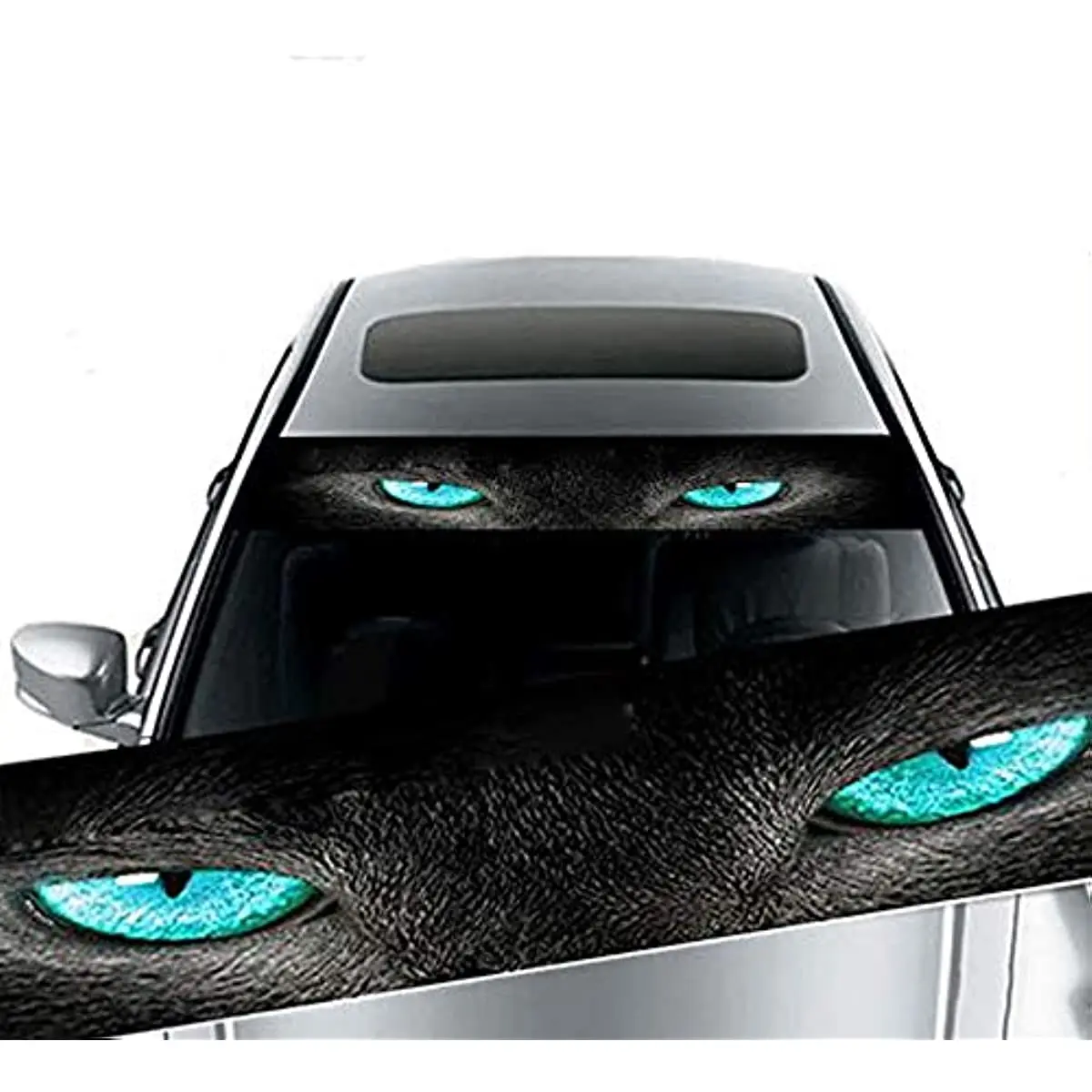 Car-Front-Rear-Sun-Strip-Visor-Vinyl-Decal-Windshield-Cast-Film-3D ...