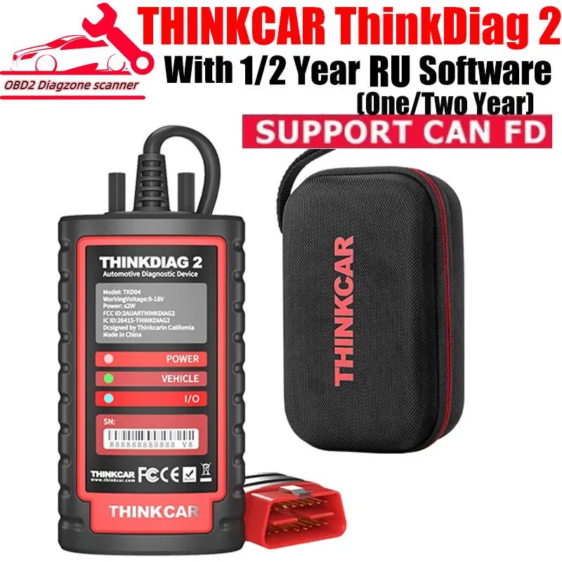 THINKCAR-ThinkDiag-2-THINKDIAG2-With-1-2-Year-D-Z-Software-Support-CAN ...
