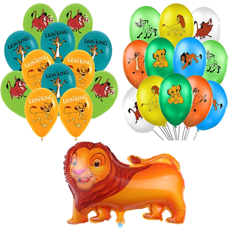 Lion-Kinged-Latex-Balloons-Kion-Guard-Safari-Jungle-Animals-Pet-Zoo ...