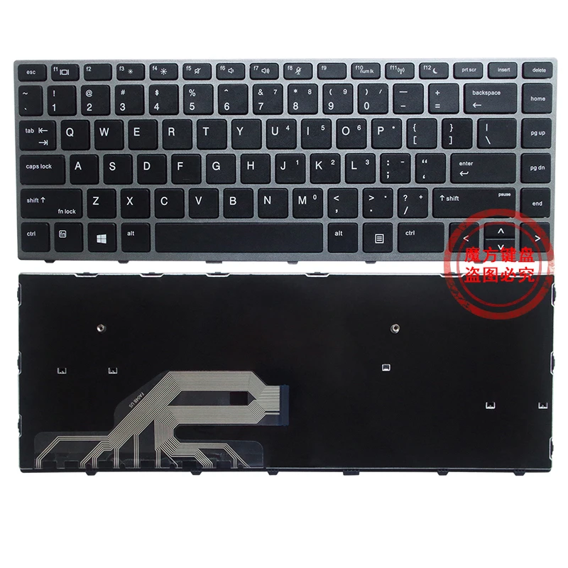 New Laptop English Layout Keyboard For hp Probook 440 G5/430 G5/445 G5 ...