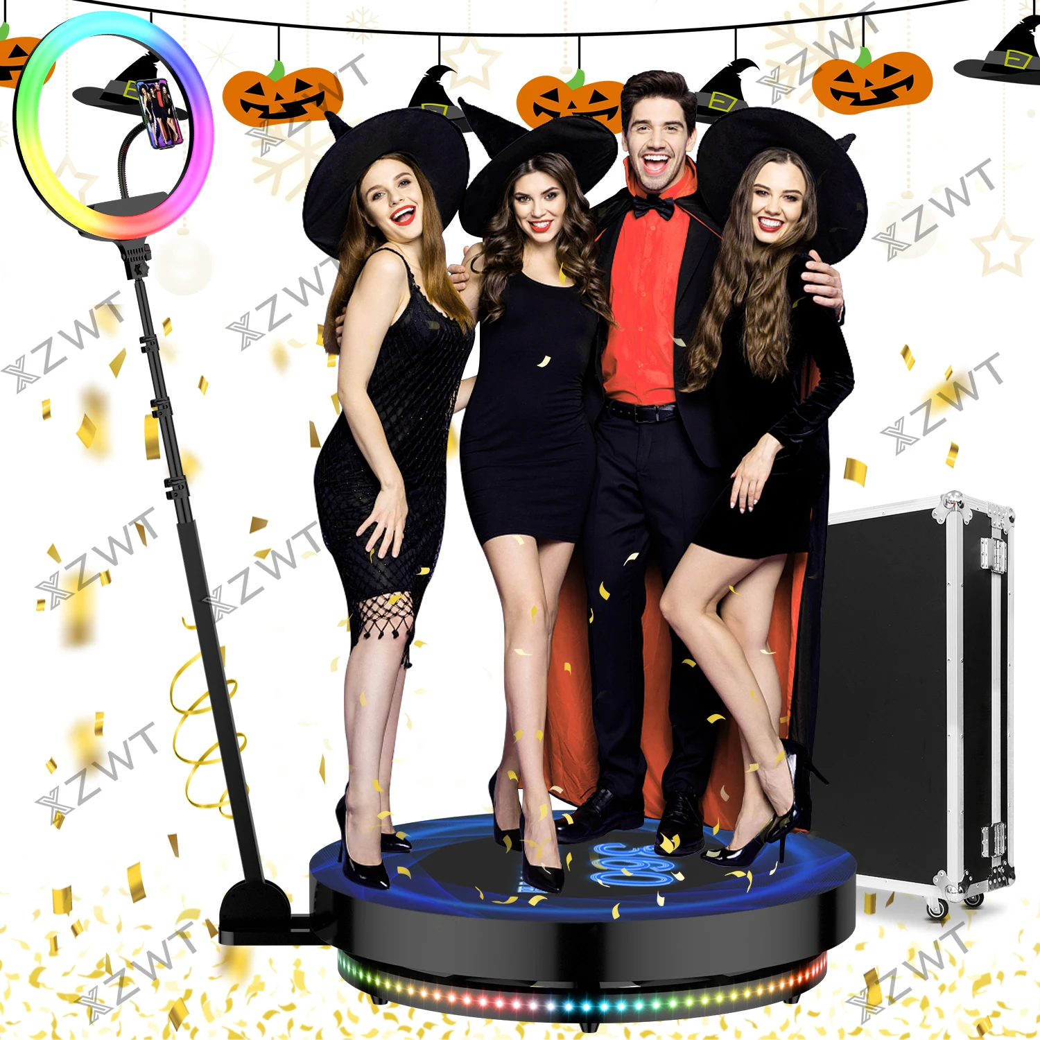 360-Photo-Booth-360-degree-panorama-shooting-for-parties-weddings ...