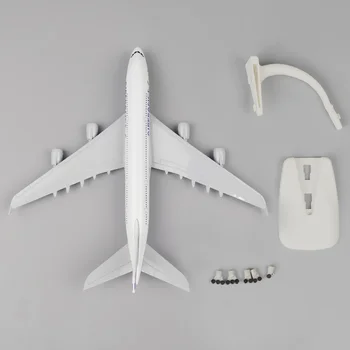 20CM Metal Airplane Model 1:400 French A380 Metal Replica Alloy ...