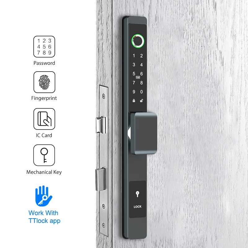 Waterproof Outdoor Smart Lock Home Security Keyless Entry Ttlock App ...