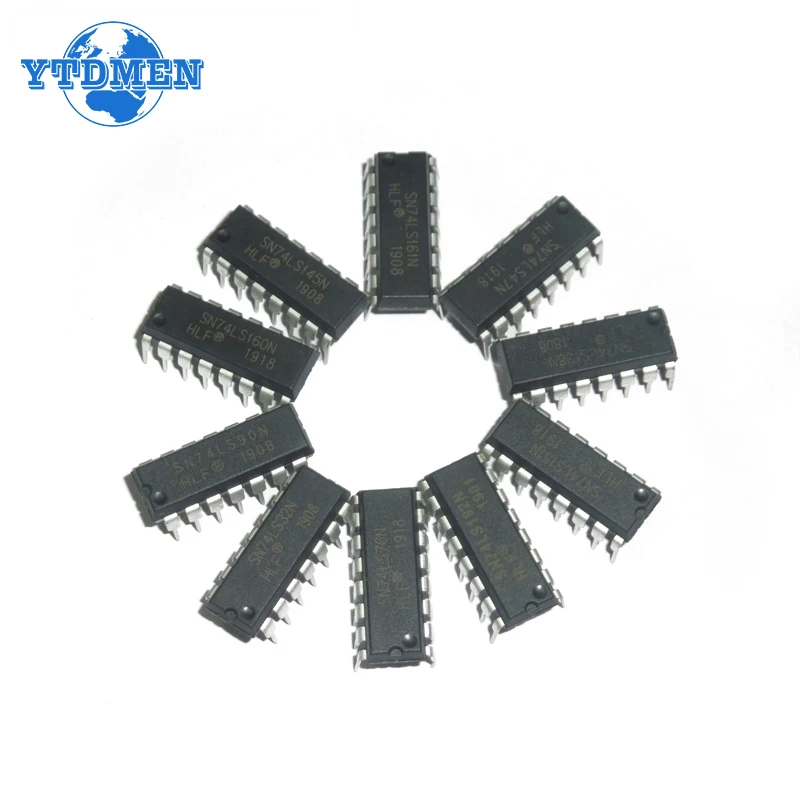 Integrated-Circuit-Logic-IC-assortment-kit-74HC00-74LS00-CD4069-DIP ...