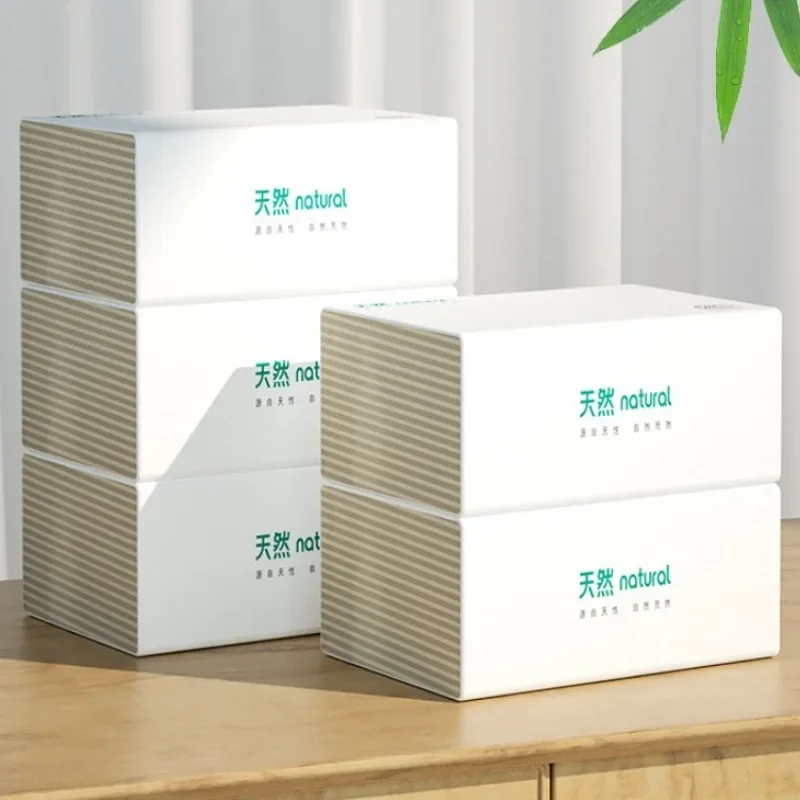 10-Packs-Soft-Virgin-Bamboo-Pulp-Draw-Paper-Wettable-Thickened-Home ...