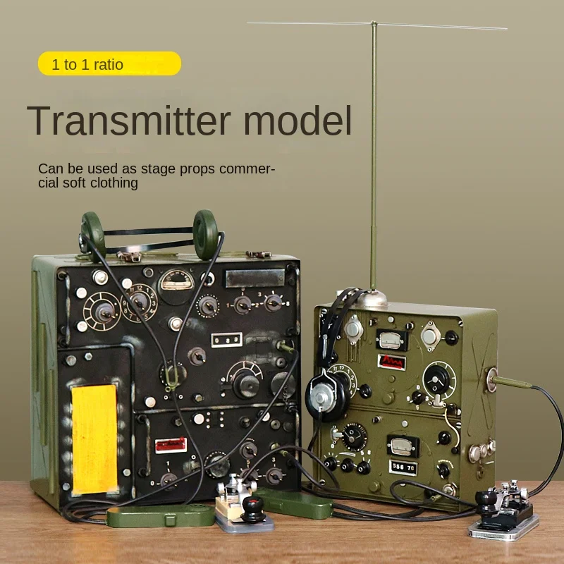 Modelo-de-tel-grafo-Retro-antiguo-transmisor-de-Radio-inal-mbrico-de ...