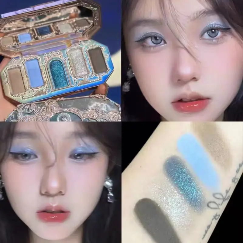 Mermaid Eye Makeup Pink