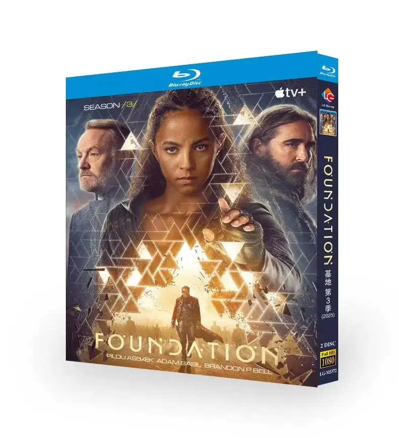 Foundation Season 3 (2025) Blu-ray BD 2 Discs New Box Set Sealed ...
