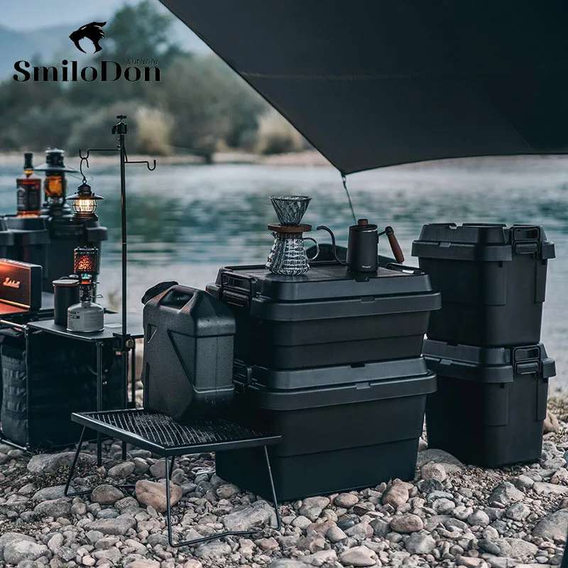SmiloDon-Camping-Storage-Box-22-30-50-70L-Large-Capacity-Thick-PP ...